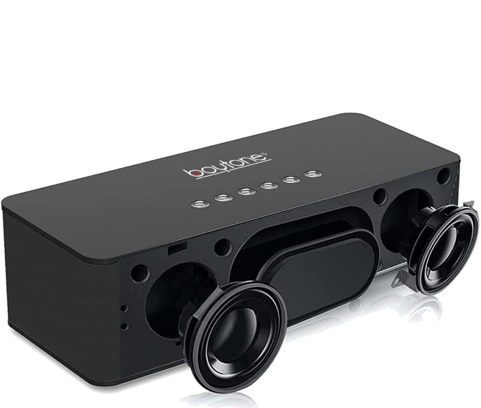 BT-87CR Portable Clock Radio & Wireless Speaker | Boytone