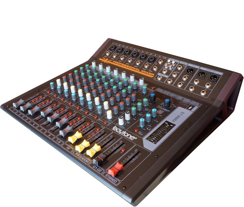 BT-88MX 9-Channel Professional Wireless Connection Studio Audio Sound ...