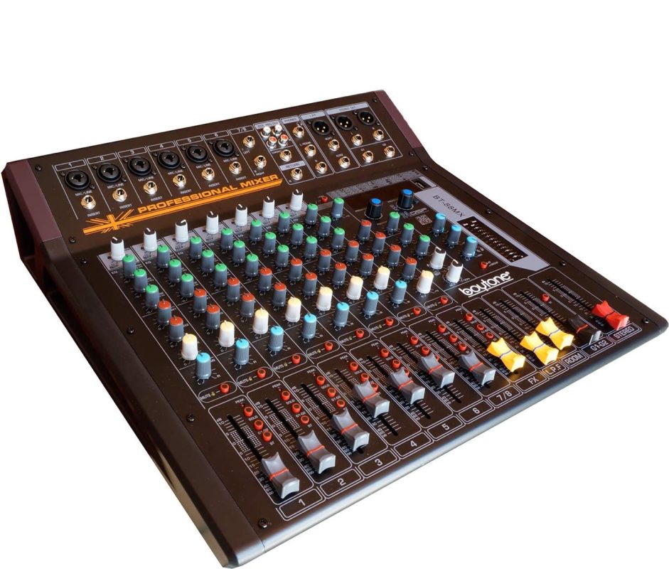 BT-88MX 9-Channel Professional Wireless Connection Studio Audio Sound ...