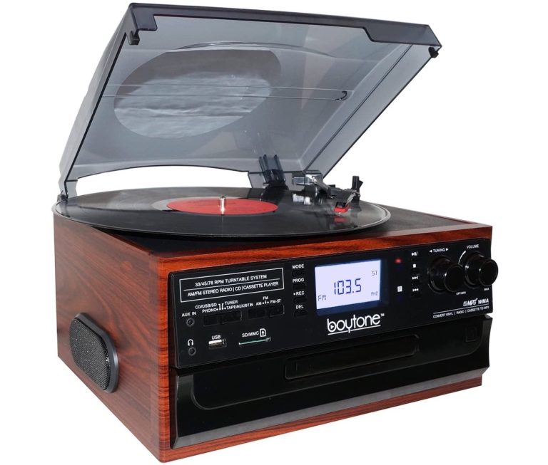 BT-22M 9-in-1 Wireless Connection Turntable System | Boytone