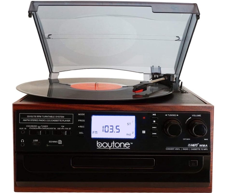 Classic Home Wireless Connection Turntable System | Boytone