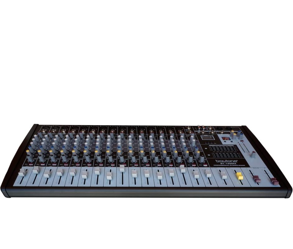 BT-122MX Boytone 12-Channel BT Studio Audio Mixer | Boytone